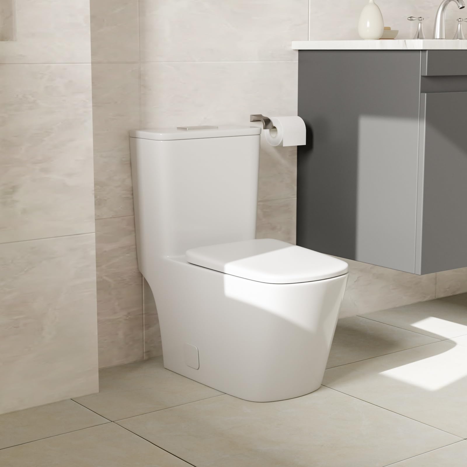 Snapklik.com : Sarlai Bathroom One Piece Toilet - Bathroom Toilet ...