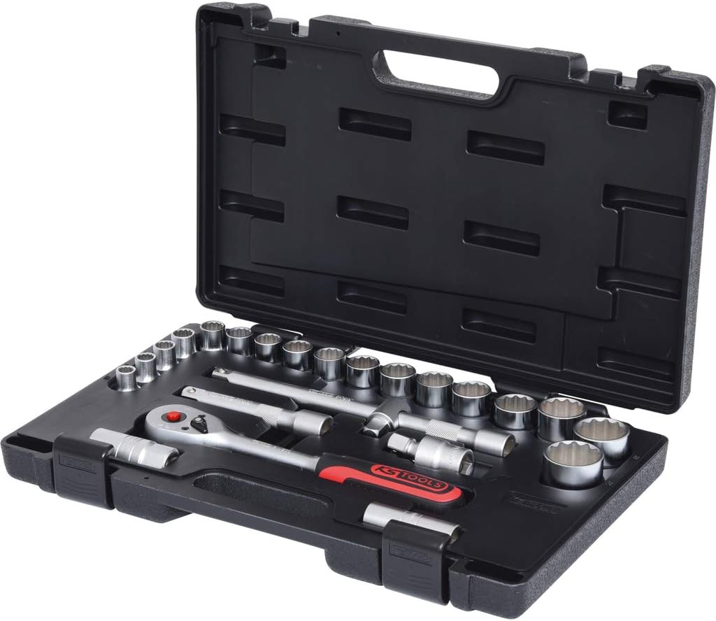 Amazon.com: KS TOOLS 1/2" Socket Set, 24 pcs 12 Point : Tools & Home ...