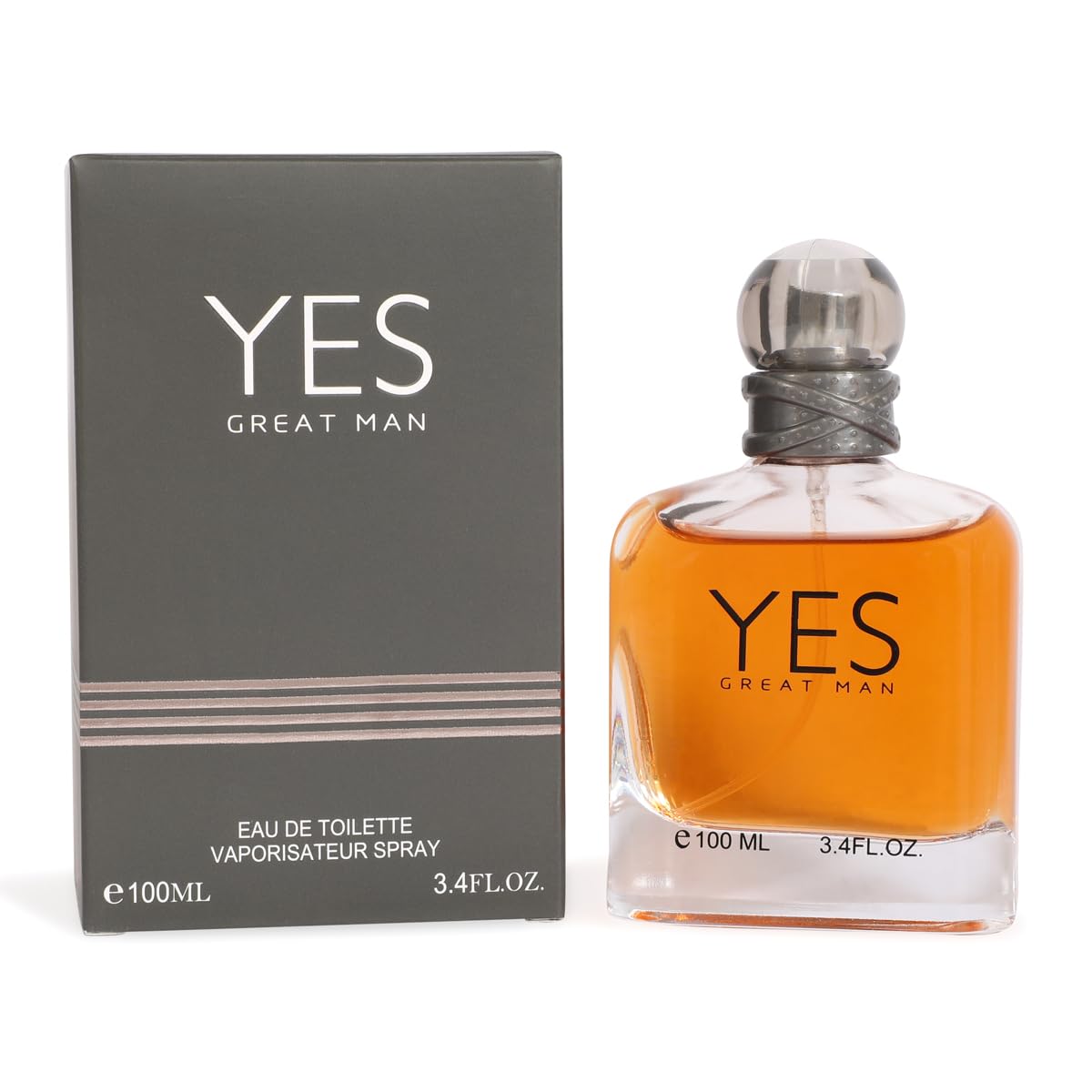 Amazon.com : Yes Great Man Spray Cologne - Eau De Toilette for Men - 3. ...