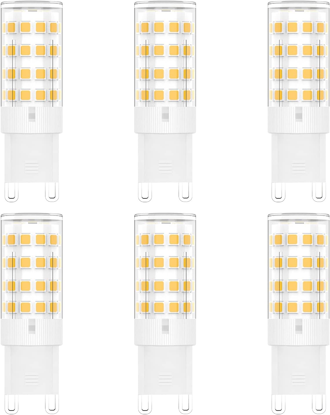 G9 LED Bulb, G9 Light Bulbs 5W (40W Halogen Equivalent), 3000K Warm ...