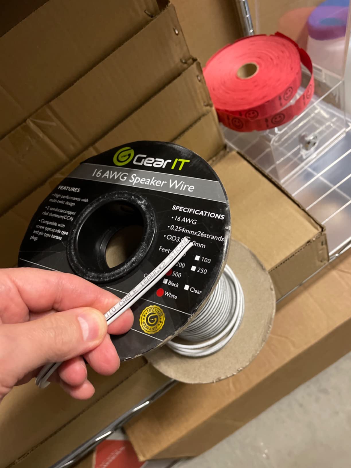 $8/mo - Finance 16AWG Speaker Wire, GearIT Pro Series 16 Gauge Speaker ...