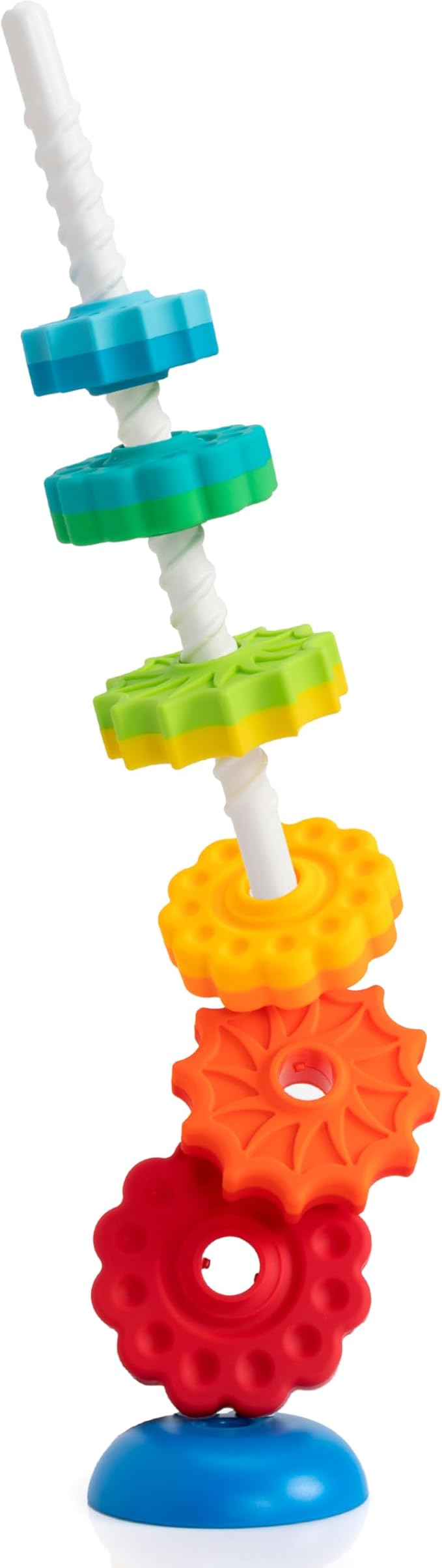 Amazon.com: Fat Brain Toys SpinAgain, Baby Stacking & Spinning Toys for ...