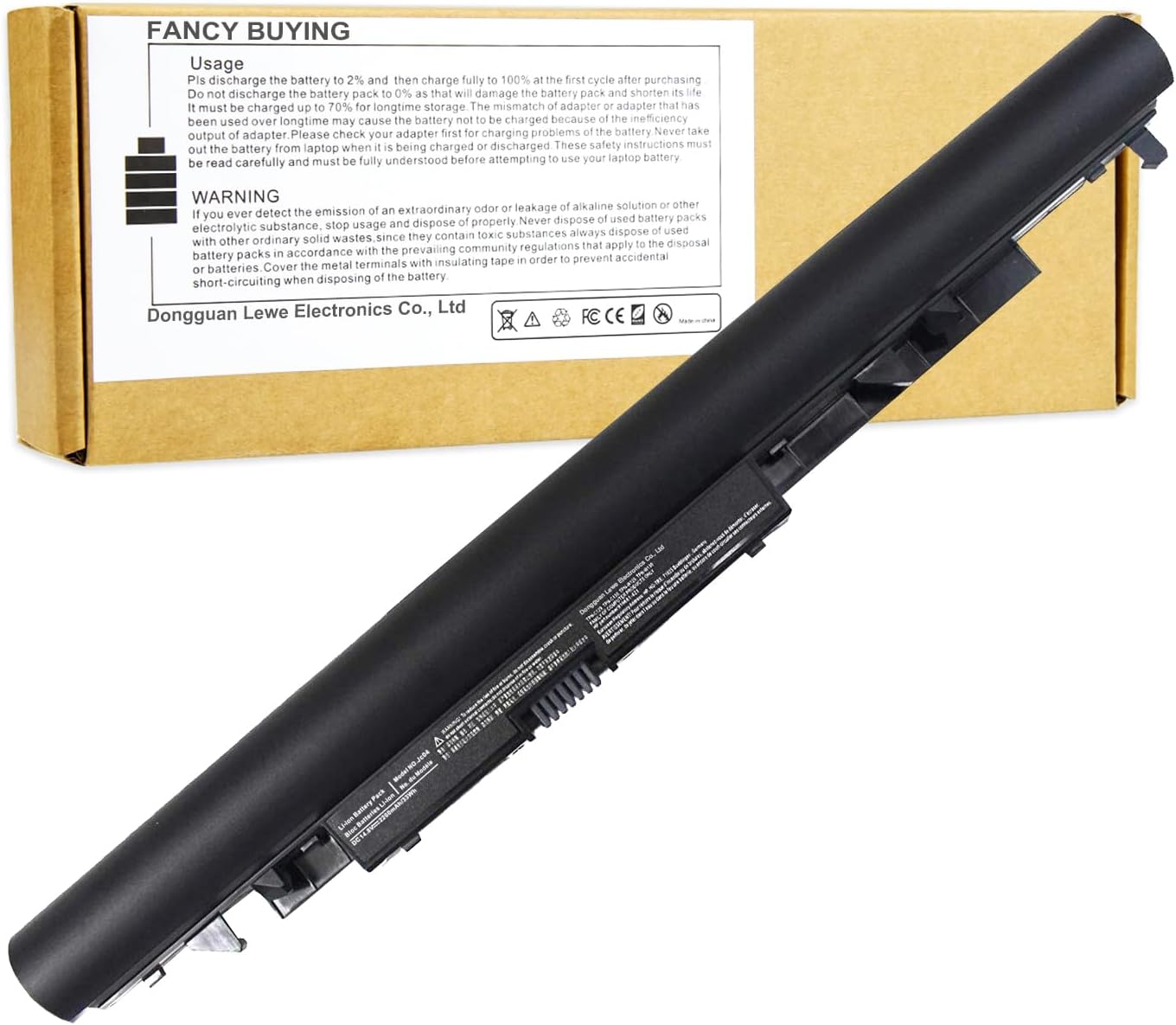 JC03 JC04 Laptop Battery Compatible with HP Notebook 919700-850 919701 ...