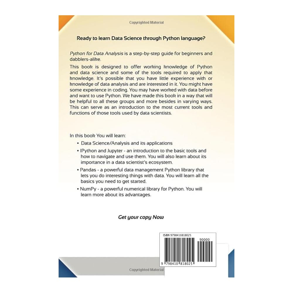 Python for Data Analysis: A Beginners Guide to Philippines | Ubuy