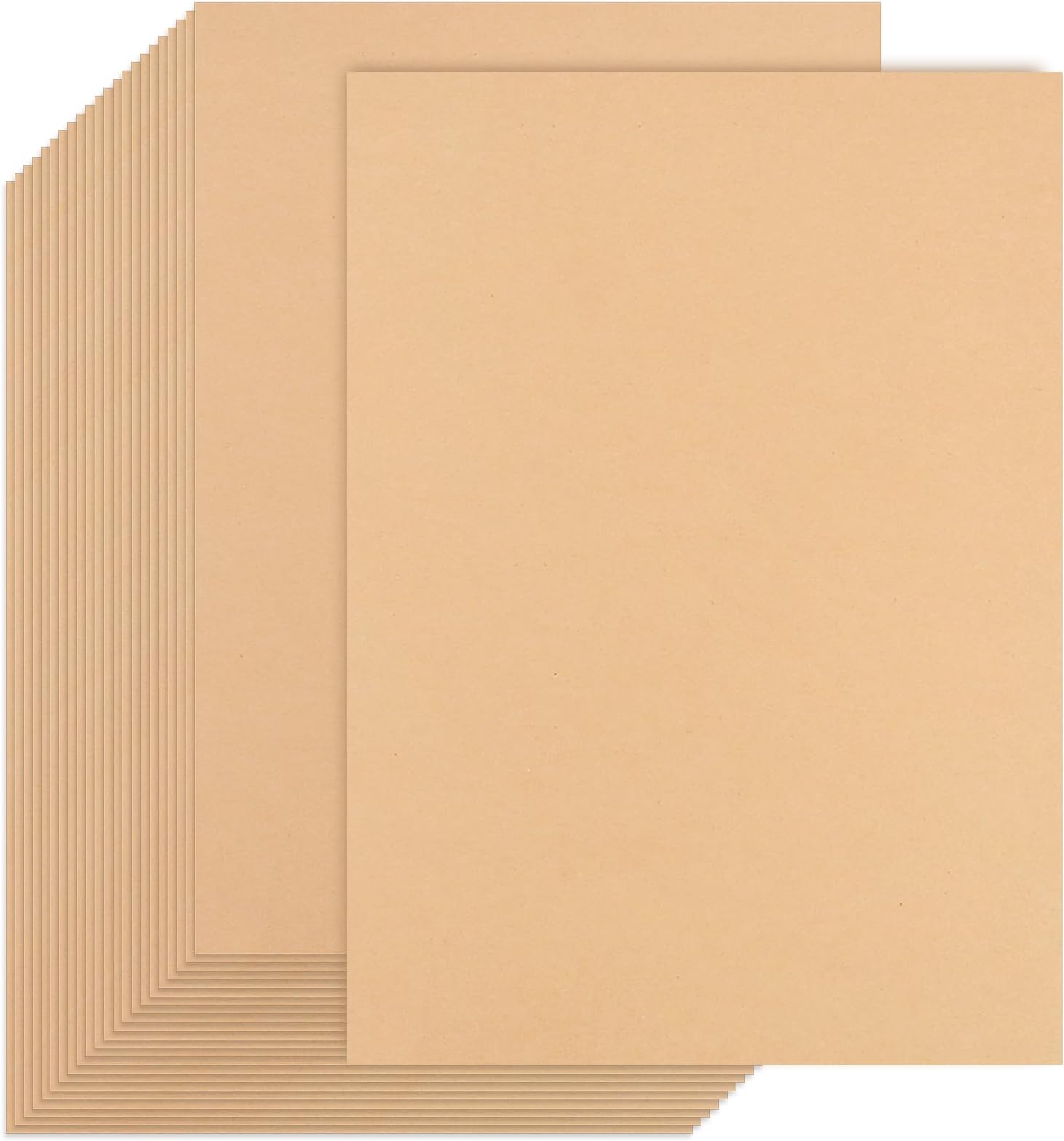 VGOODALL 100 Sheets Kraft Cardstocks, A4 Craft Paper Heavyweight ...
