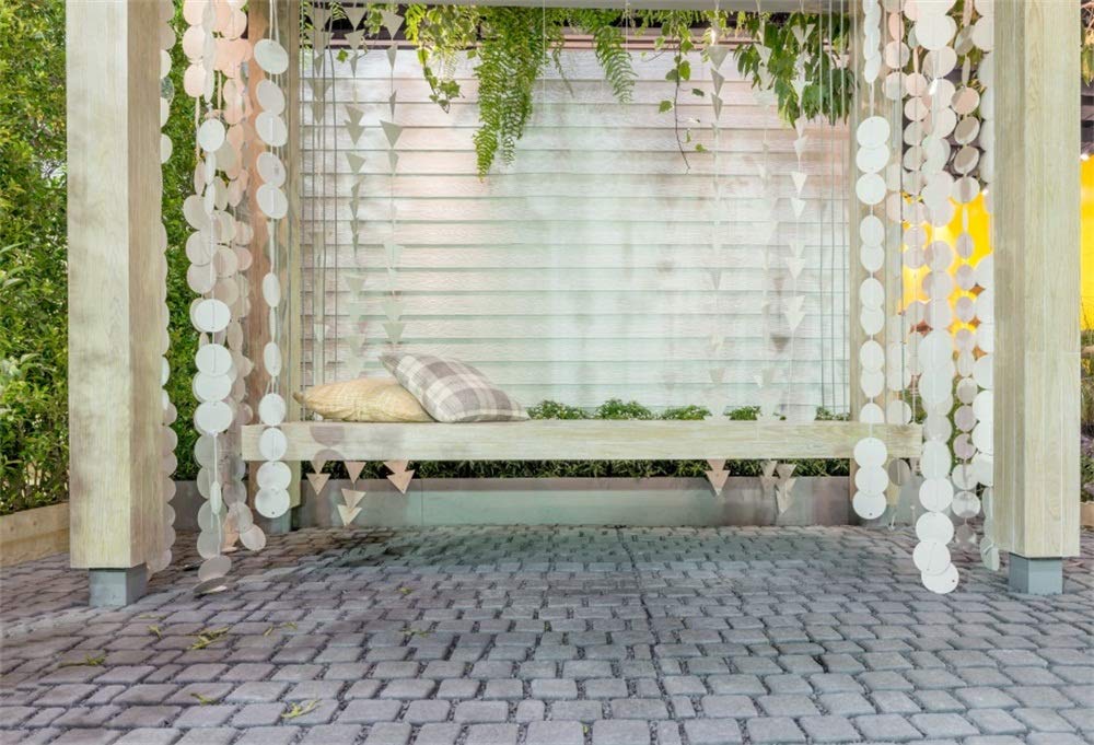 Buy CSFOTO 20x10ft Wedding Backdrop Spring Scenery Photography ...