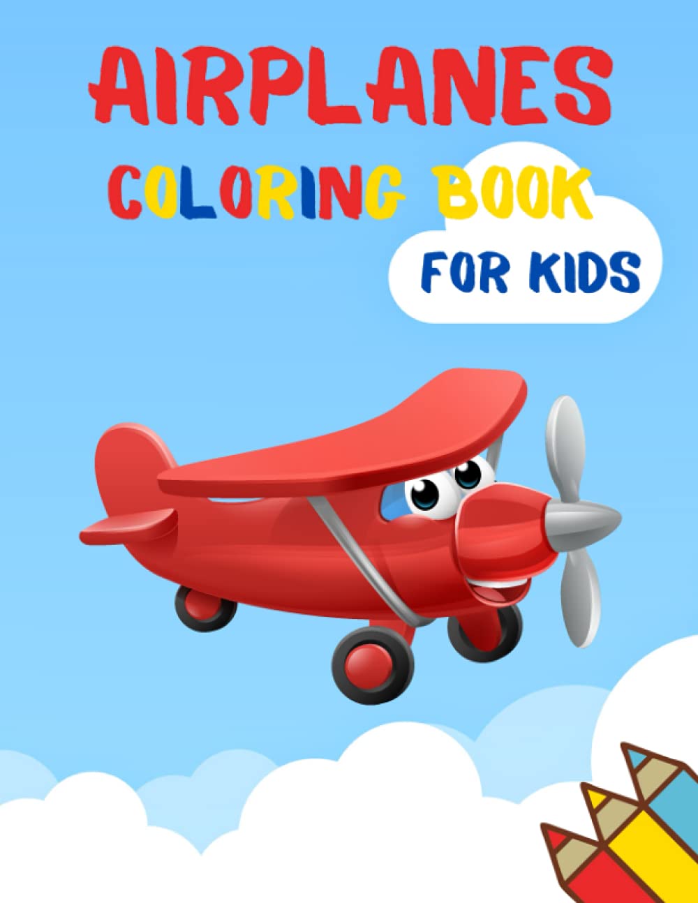 Buy Airplanes Coloring Book for Kids: Airplanes Coloring Book for Kids ...