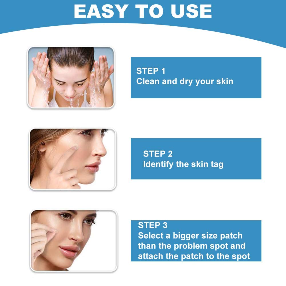 Buy Skin Tag Removal Patches,Mole Remover,Acne Pimple Master Patch,Skin ...