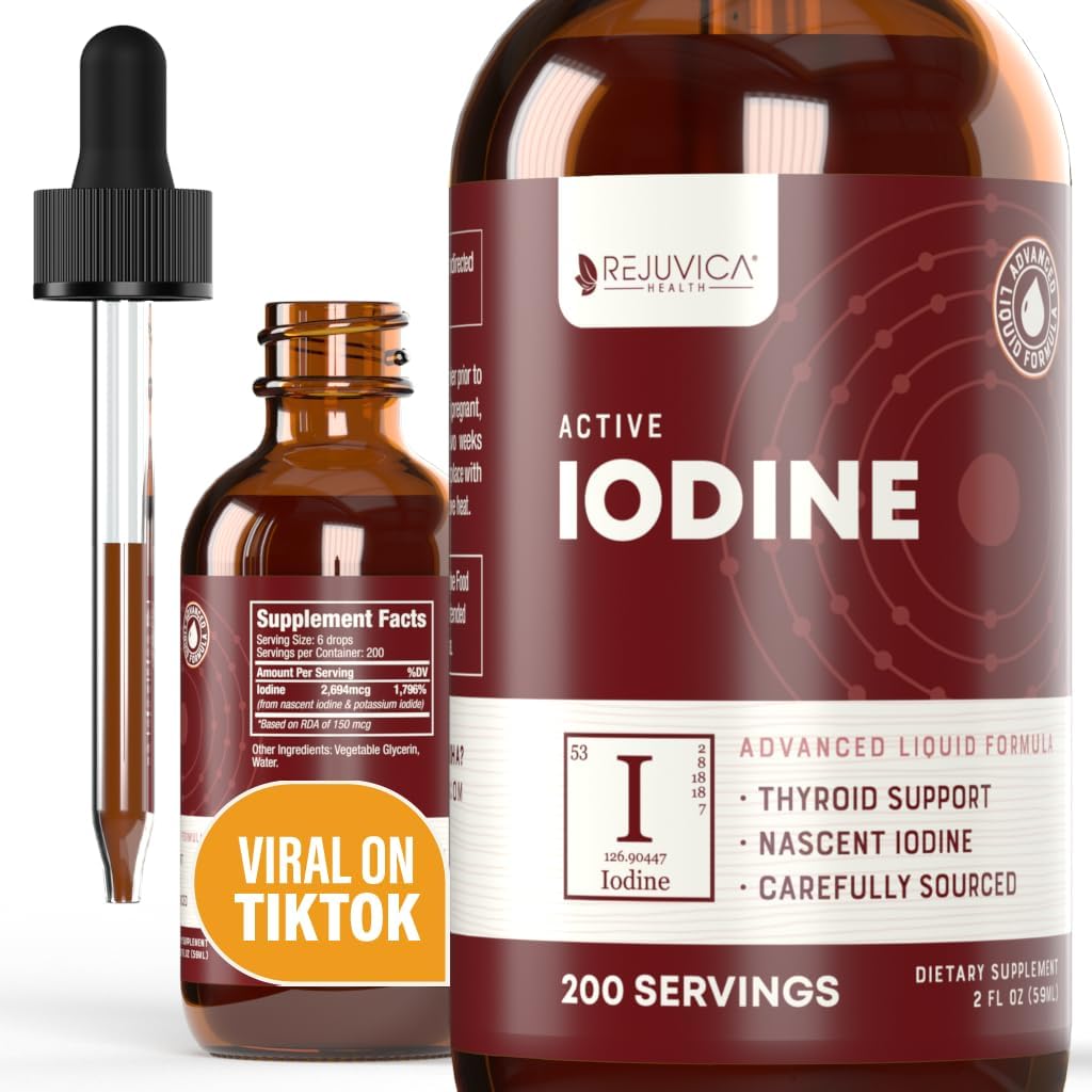 Amazon.com: Active Iodine - Nascent Iodine Drops - Liquid Delivery for ...