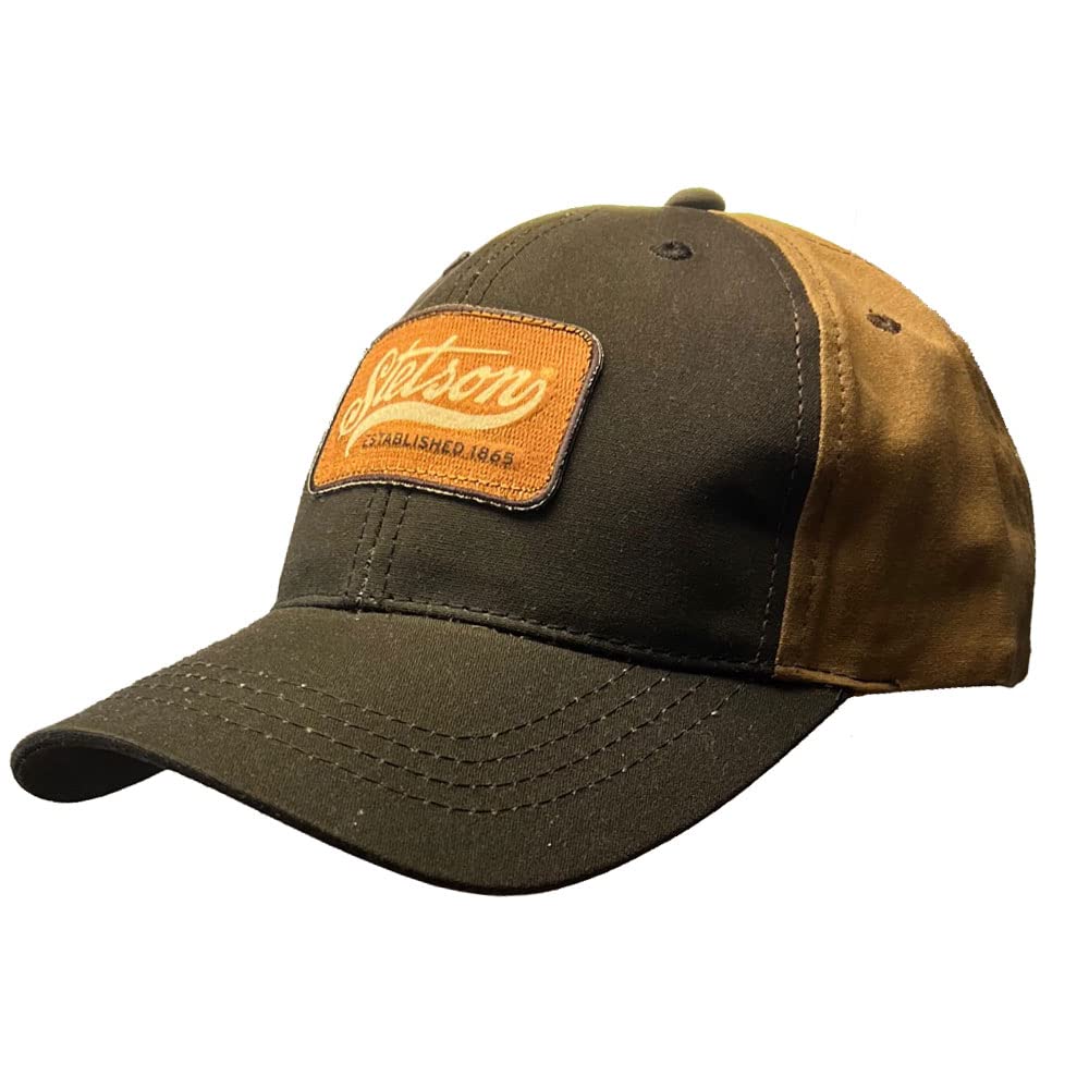 Stetson Established 1865 Patch - Adjustable Ball Cap Brown/Tan at ...