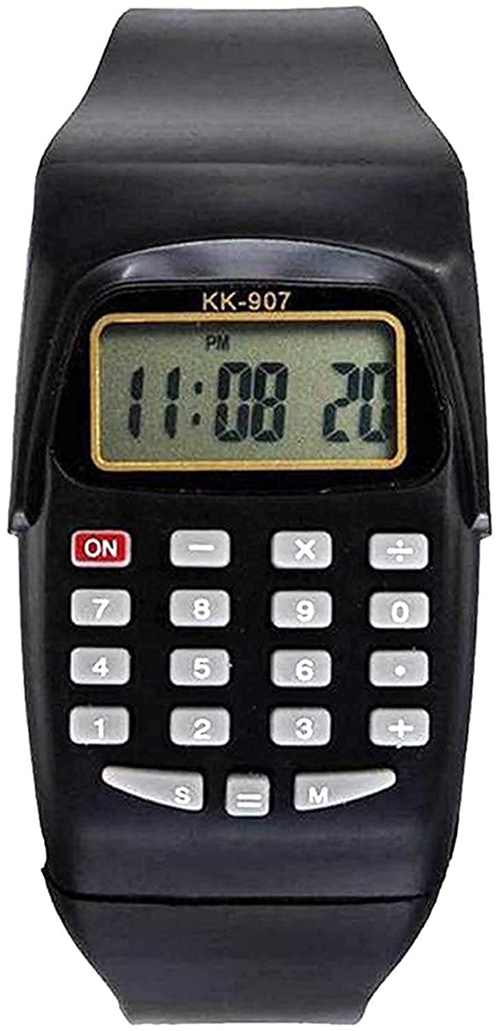 Buy IFW Multi-Functional Automatic Calculator Watch Cute Pink ...