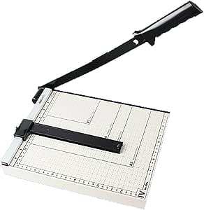 Amazon.com : Paper Cutter for Cardstock Heavy Duty 12 inch, 12" Cut ...