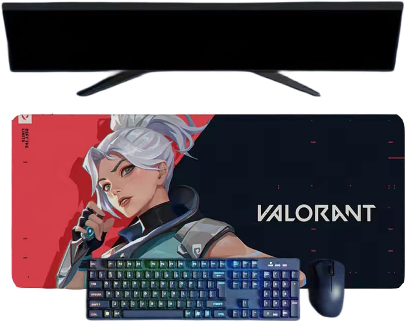Valorant Mouse Pad XXL Multifunction Gaming Anime 800x300mm 3mm Desk ...