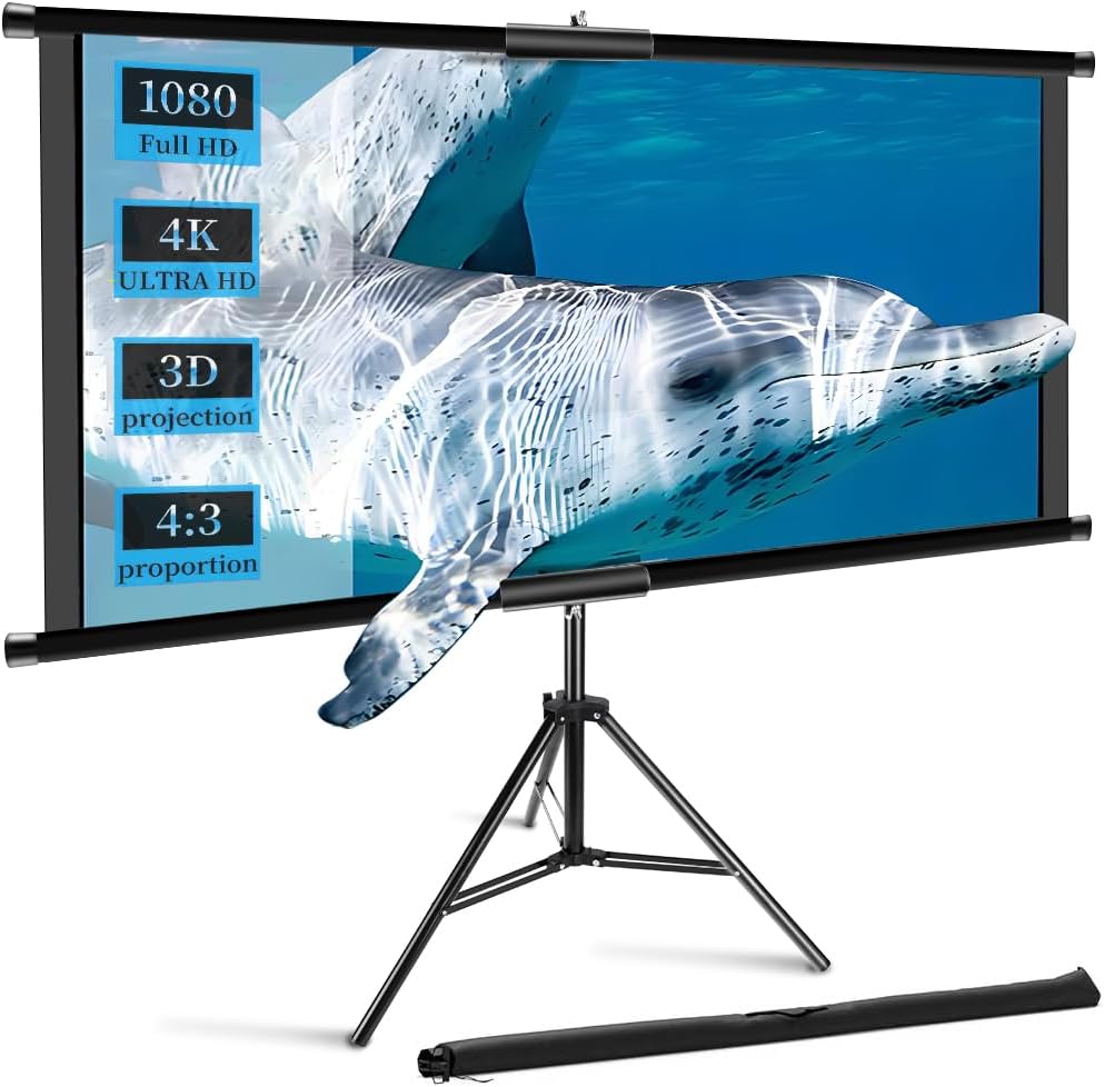 Tela para Projetor, Tela de Projetor, Tela de Projeção Retrátil, Tela ...