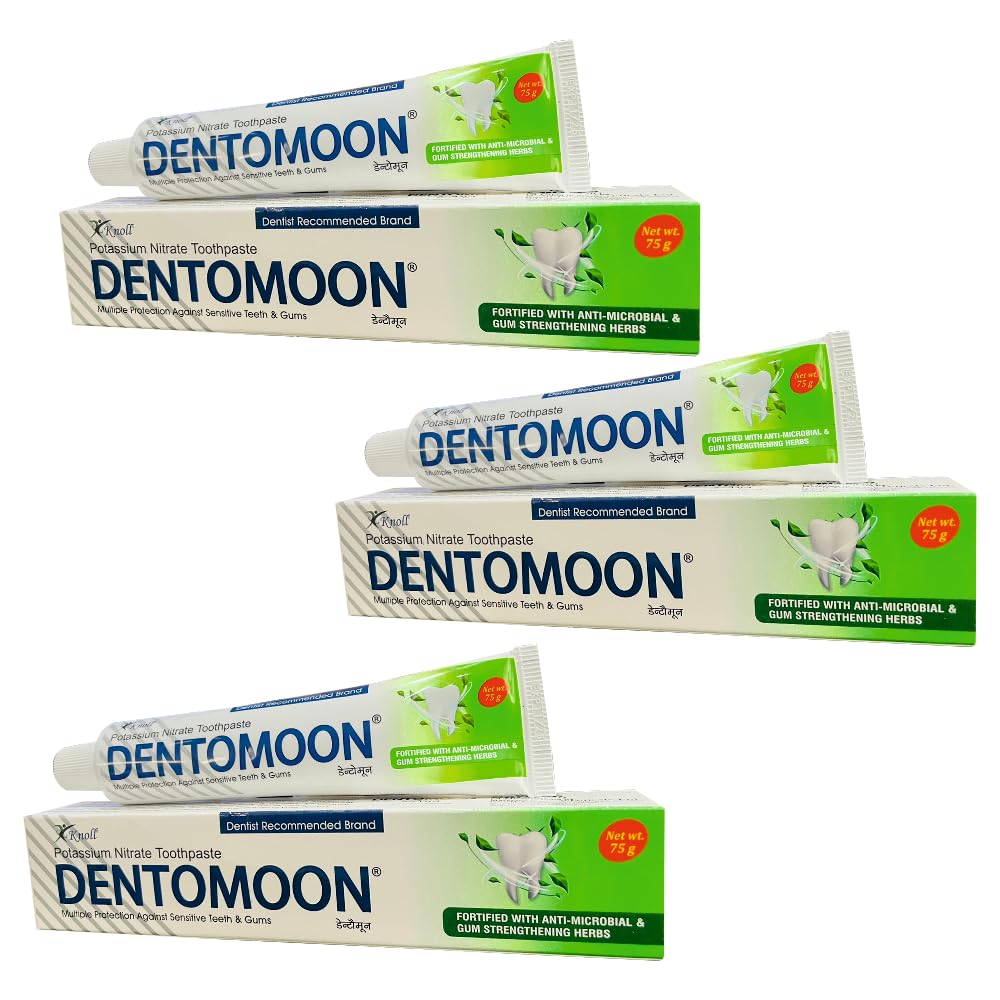 Buy Knoll Dentomoon Toothpaste - Potassium Nitrate, Herbal Extracts of ...