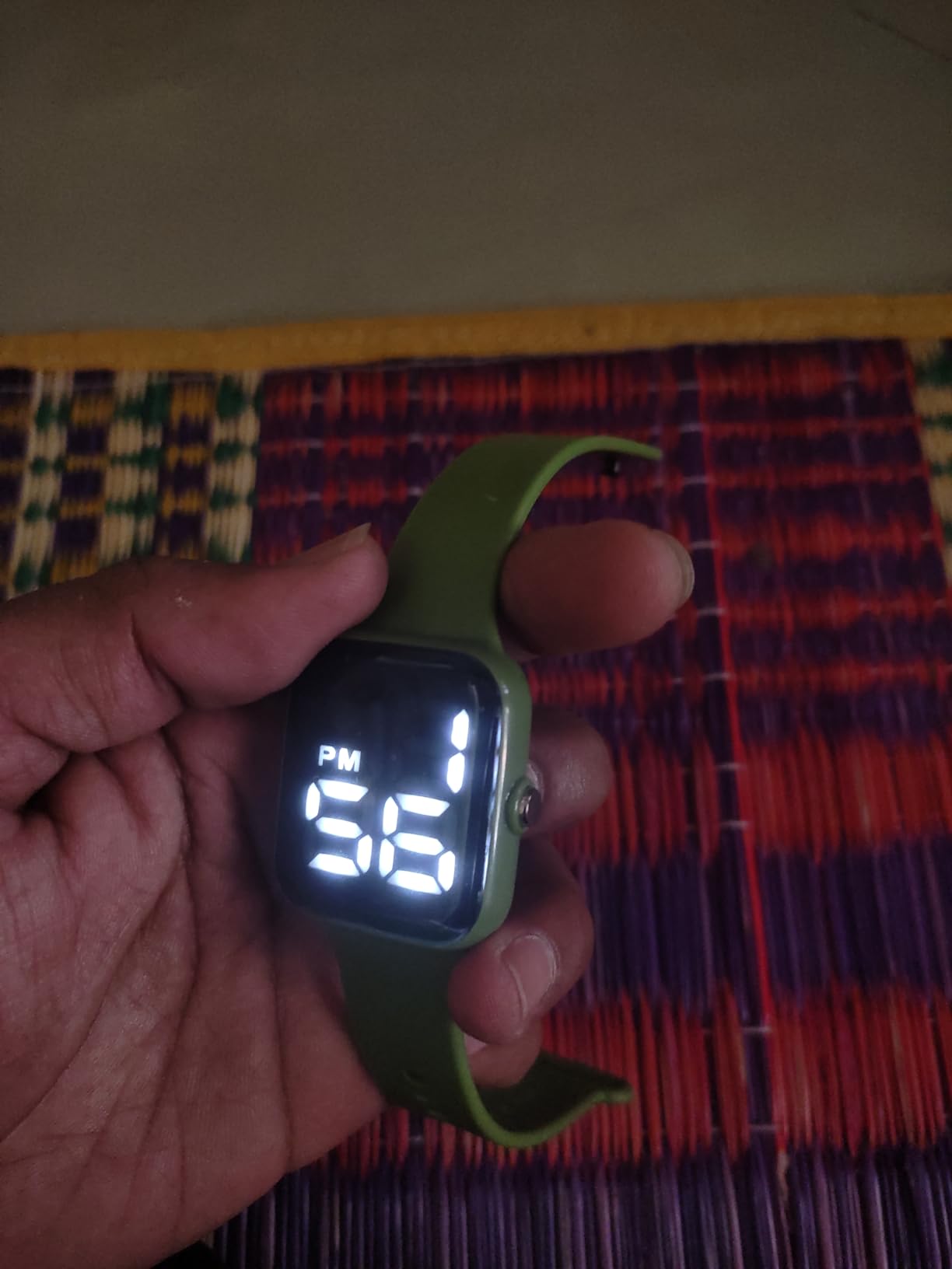 Buy HAUNT Square LED Digital Watch | Waterproof Smart Watch Wrist Band ...