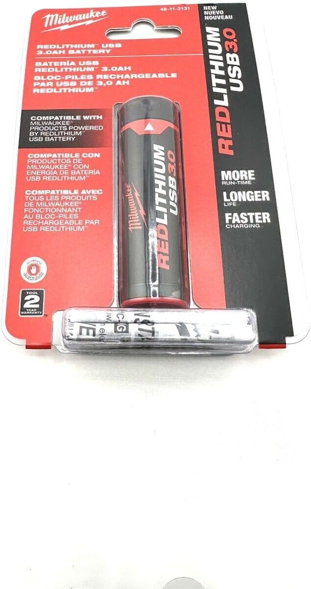 Amazon.com: Ediorxeo for Milwaukee 48-11-2131 Redlithium Lithium-Ion ...