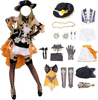 Amazon.com: ETEBAS Navia Cosplay Costume Navia Cosplay Outfit Navia ...