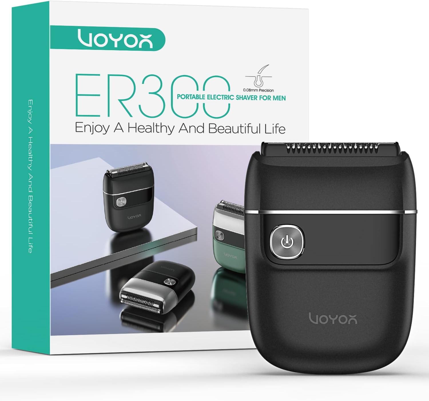 Amazon.com: Brightup Compact Travel Shavers for Men, Portable Mini Foil ...