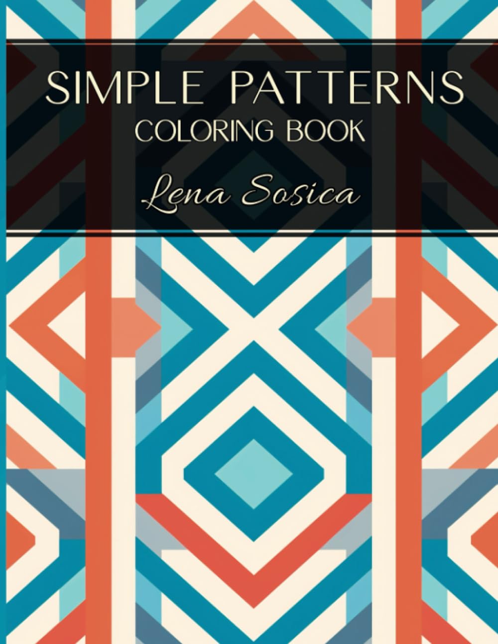 Amazon.com: Simple Patterns Coloring Book: Repetitive Geometric ...
