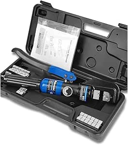 Hydraulic Crimping Tools Cable Lug Crimper 8 Tons 4mm2 to 70mm2 ...