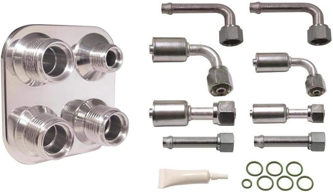 Amazon.com: Vintage Air 389600 4-Way Bulkhead Plate for A/C and Heater ...