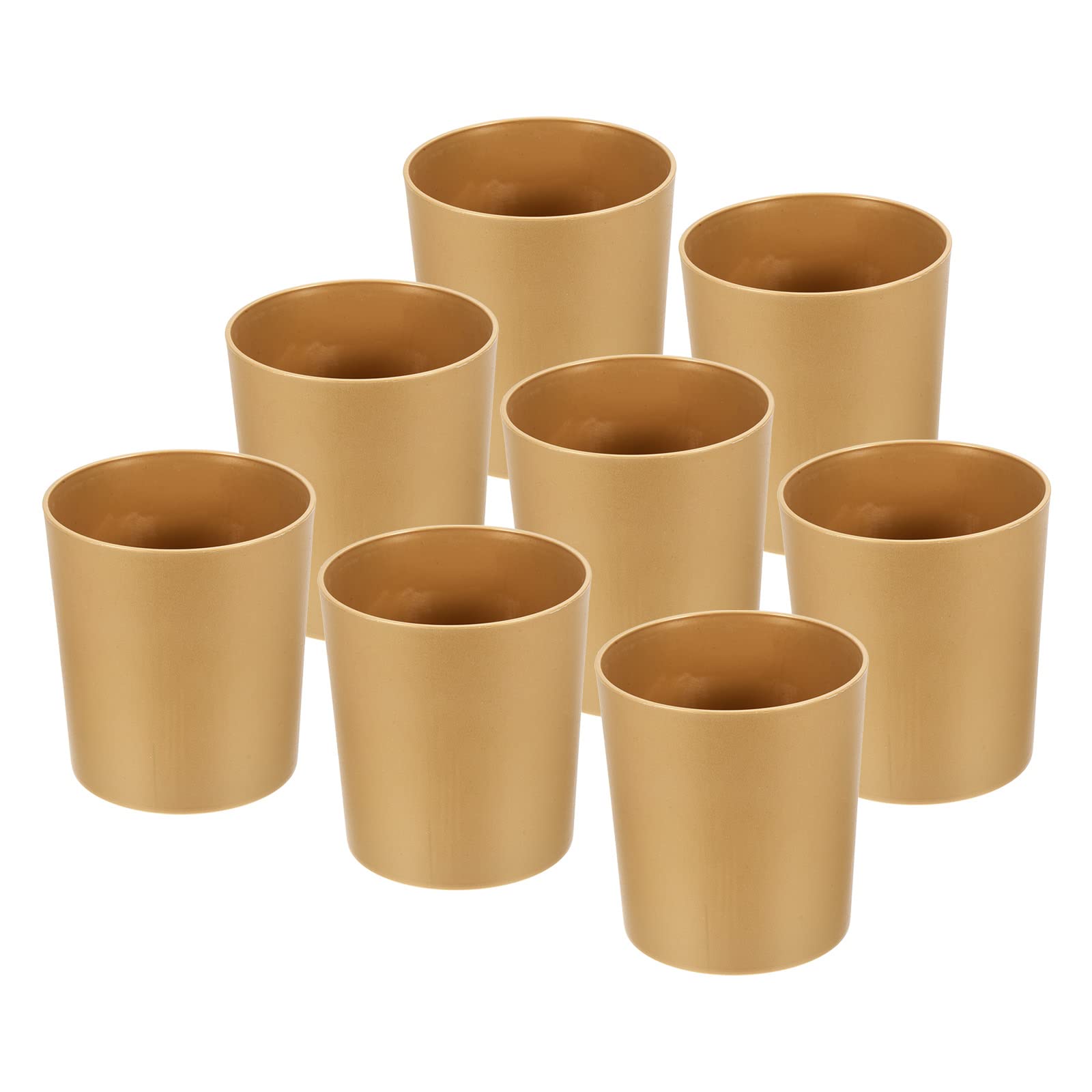 Amazon.com : PATIKIL 4 Inch Plastic Plant Pot, 8 Pack Round Flower ...