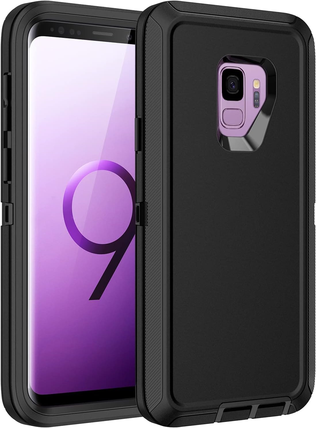 RegSun for Galaxy S9 Case,Shockproof 3-Layer Full Body Protection ...