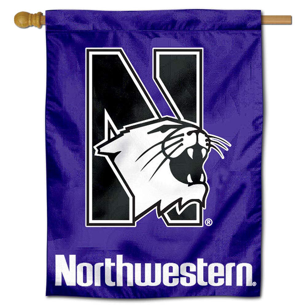 Amazon.com : Northwestern Wildcats House Flag Banner : Outdoor Flags ...