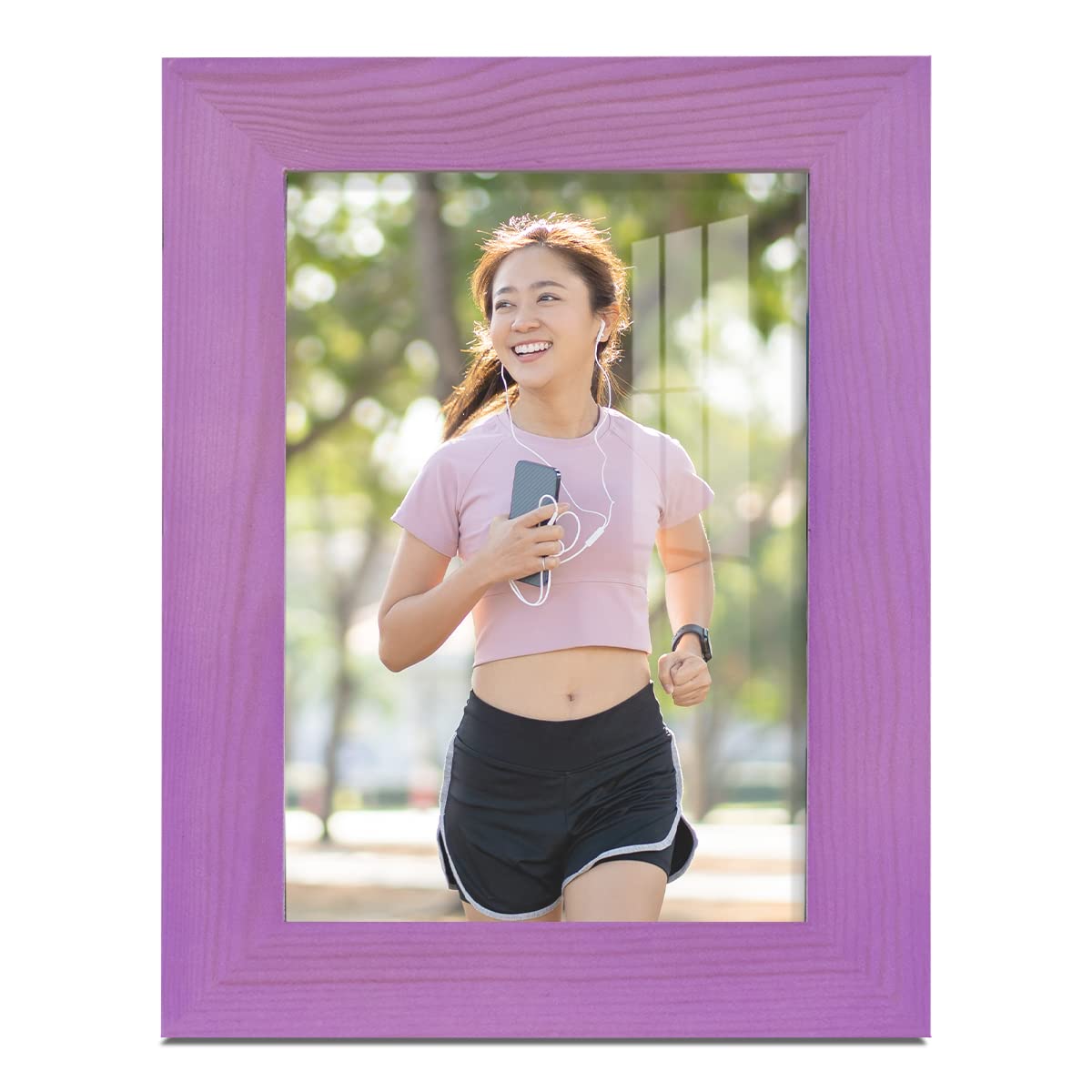 Amazon.com - Renditions 3.5x5 inch Solid Wood Picture Frame, High ...