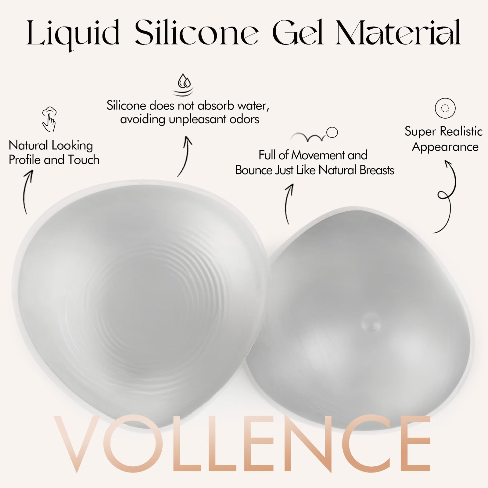 Snapklik.com : DD Cup Triangle Silicone Breast Forms Fake Boobs ...