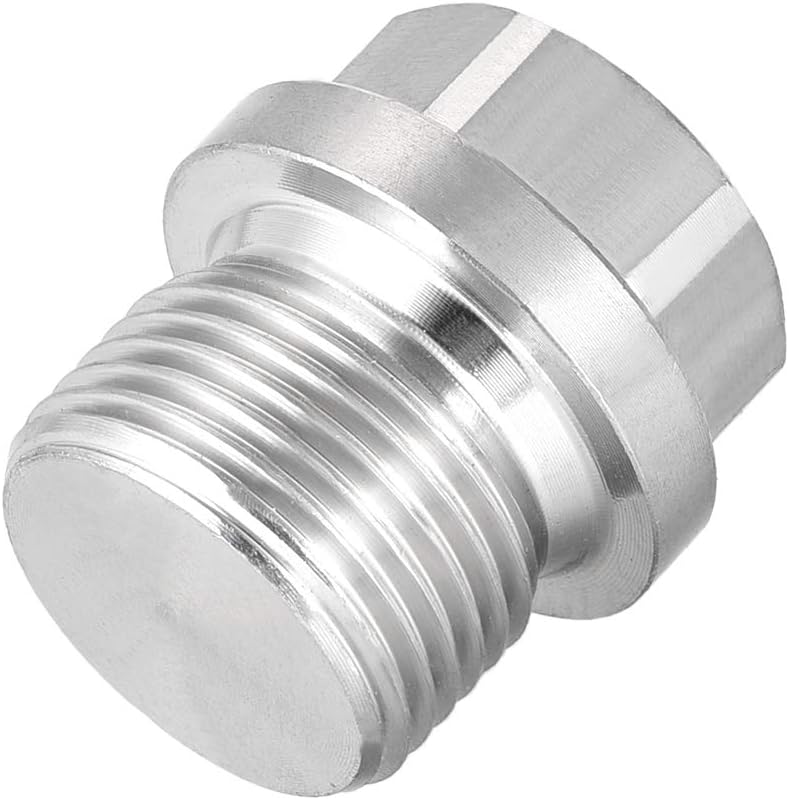 Amazon.com: uxcell M20 X 1.5 Male Outer Hex Head Plug - 304 Stainless ...