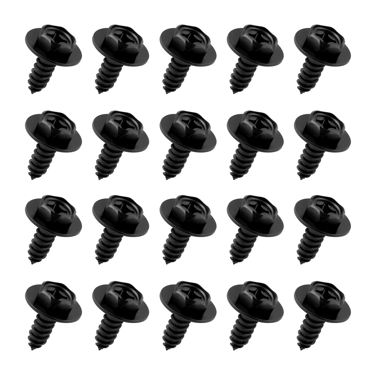 Amazon.com: 20PCS Fender Bolts Retainers Replacement OEM#90159-60498 ...