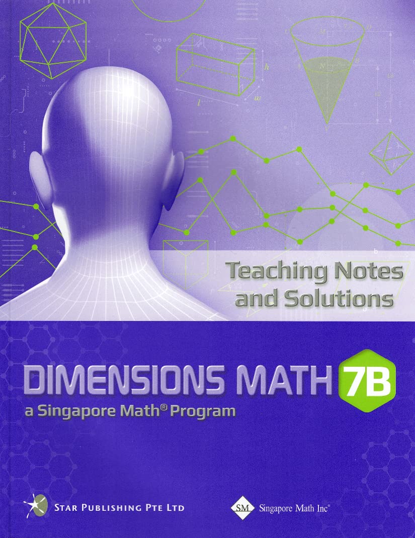 Dimensions Math Teaching Notes and Solutions 7B: Star Publishing Pte ...