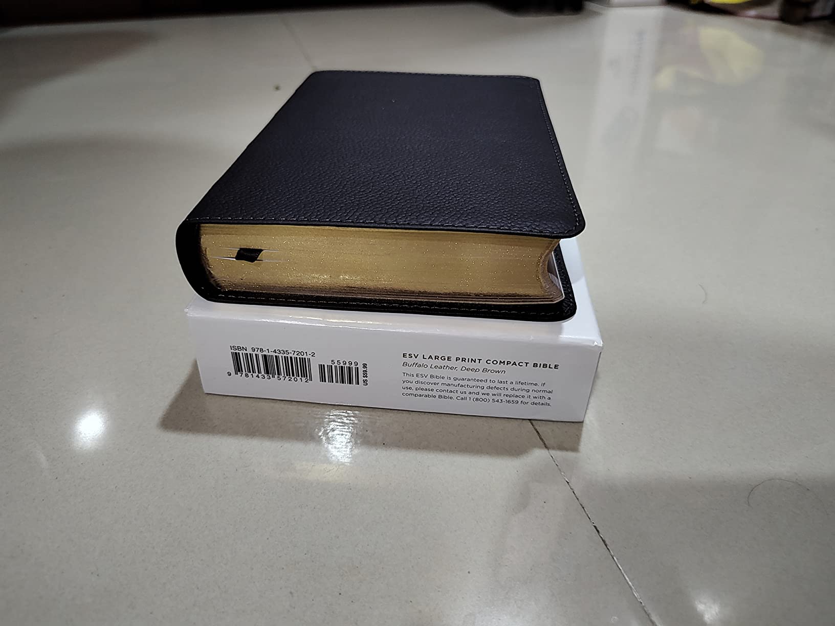 ESV Large Print Compact Bible: English Standard Version Compact ...