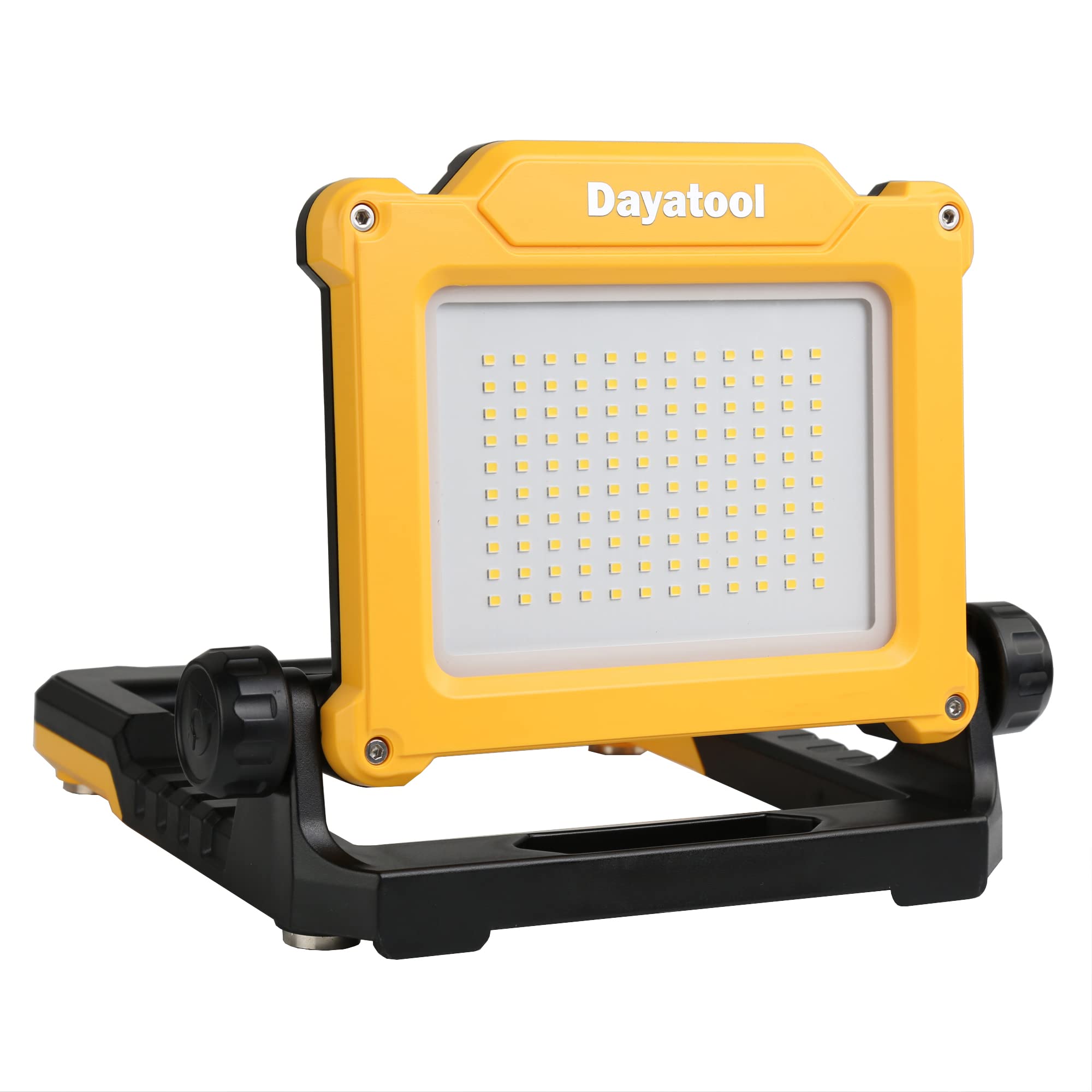 DAYATOOL 4000Lumens Cordless Magnetic LED Work Flood Light, Compatible ...
