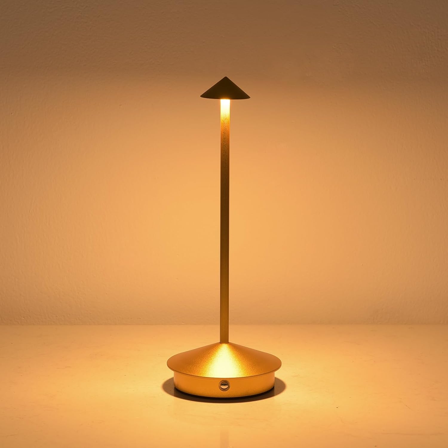 MESIYO Cordless LED Touch Table Lamps, Rechargeable Portable Dimmable ...