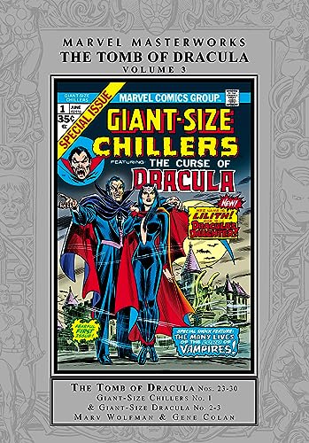 Amazon.com: Tomb Of Dracula Masterworks Vol. 3 (Tomb of Dracula (1972 ...