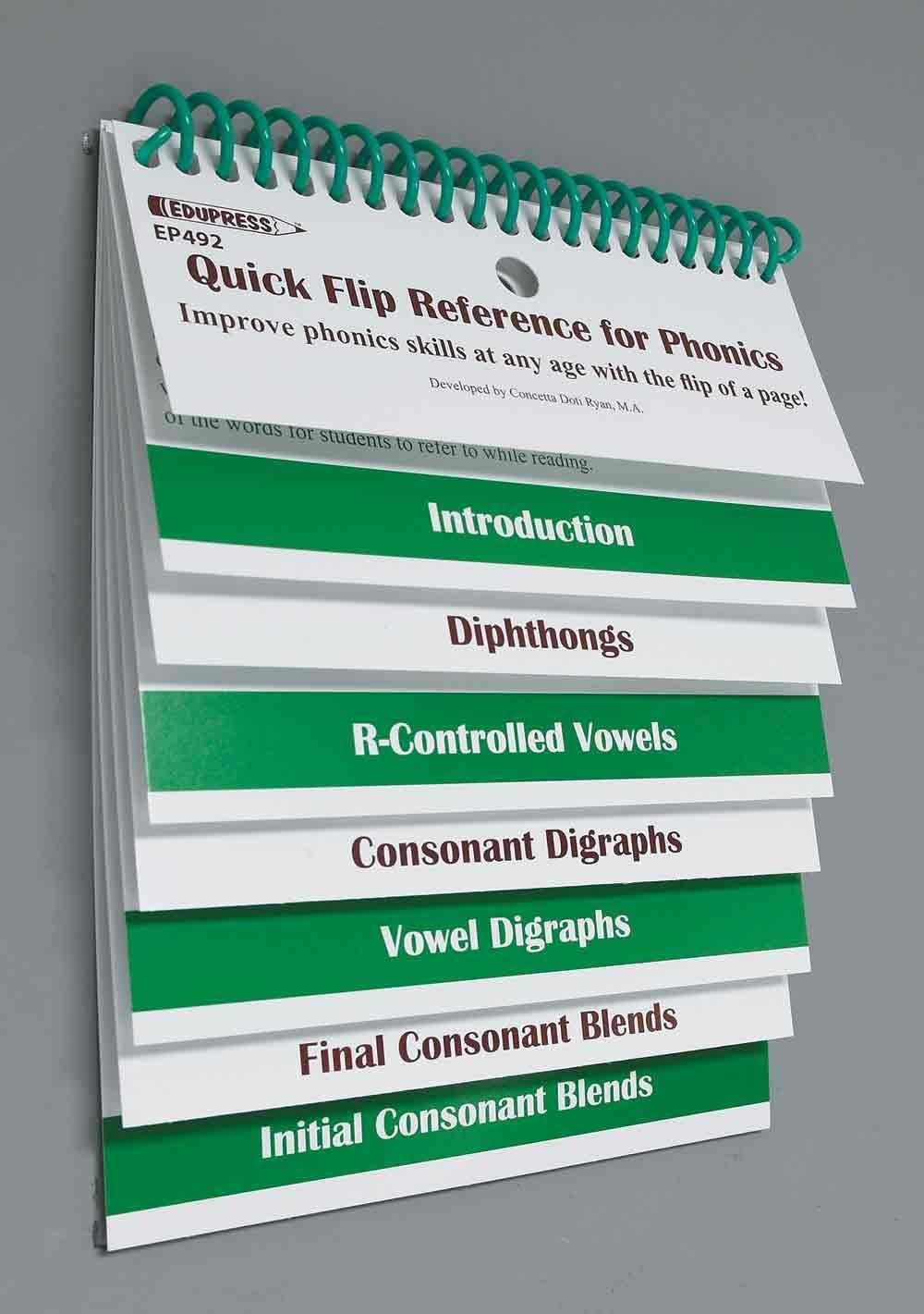 Amazon.com: Quick Flip Reference For Phonics : Edupress