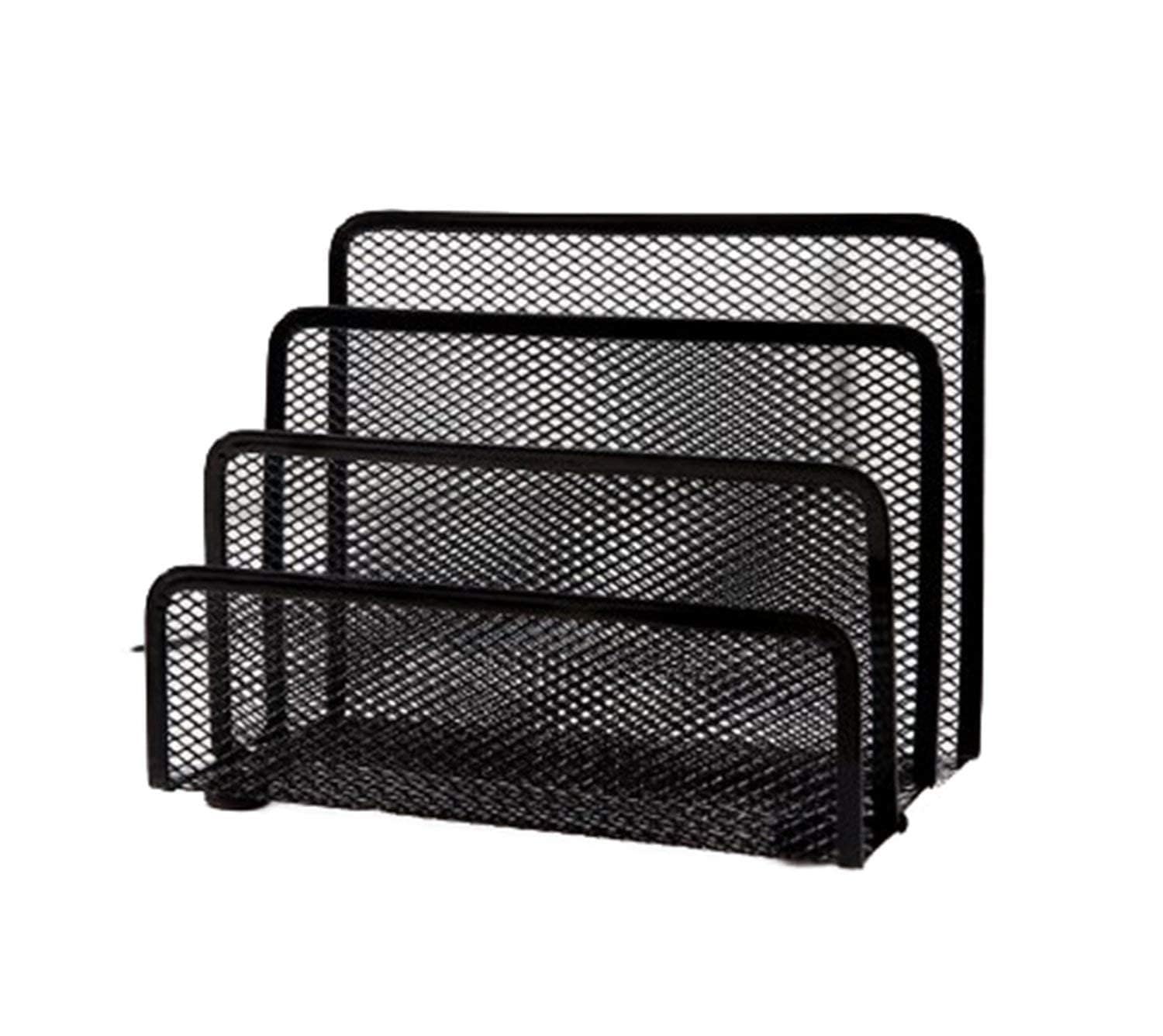 Dkriva Mesh Metal File Rack Paper Magazine Holder, Book Sorter Storage ...
