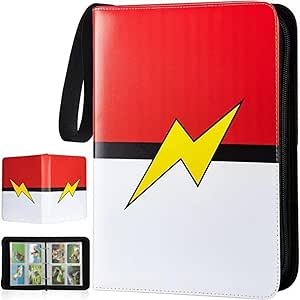 Amazon.com: Collect trading card album, 4 pocket card folders, 400 ...