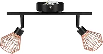 Jiawu 2-Light LED Track Lighting Kit, Led Track Light Fixture with G9 ...