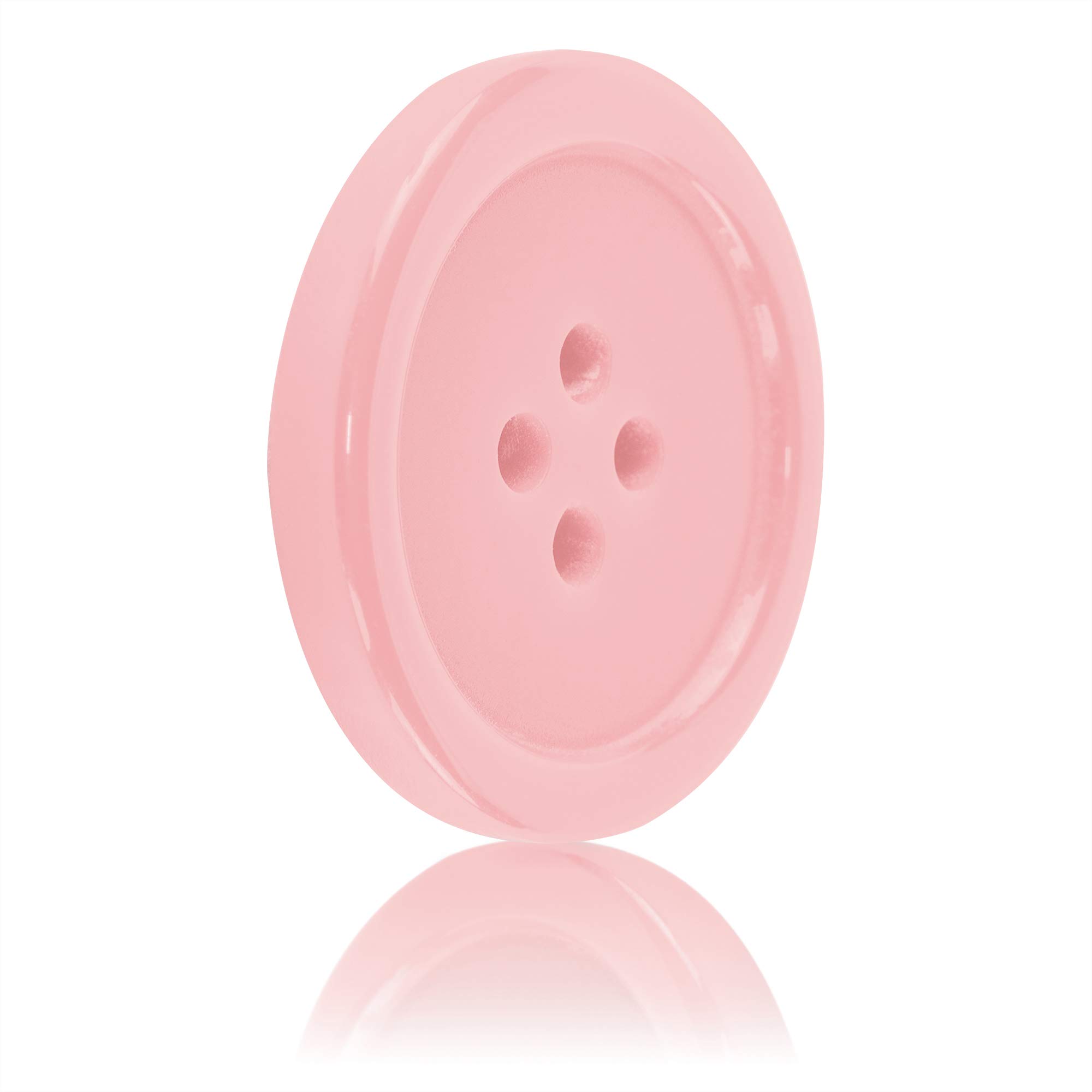 Snapklik.com : Super Z Outlet 100 Pack 1 Inch Buttons Flatback Sewing ...