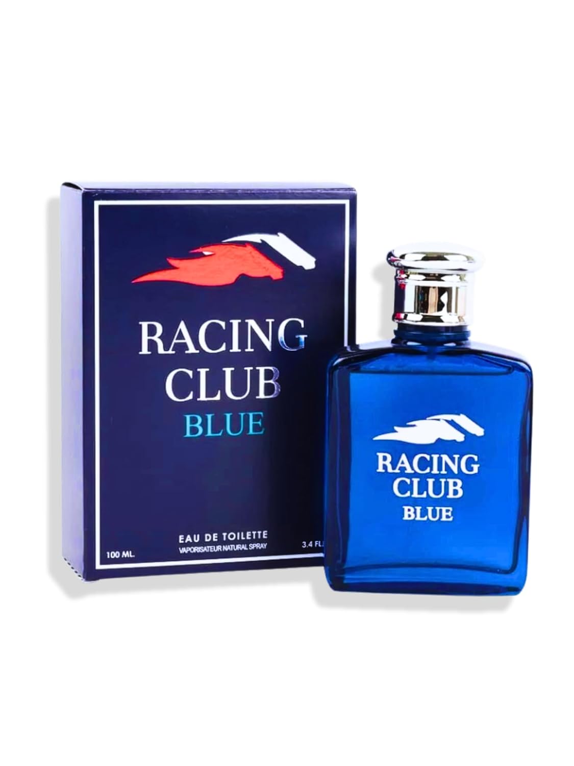 Amazon.com : RACING CLUB BLUE EAU DE TOILETTE 3.4 FL. Oz. Aromatic ...