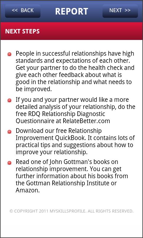 Relationship HealthCheck 1.0 - App on Amazon Appstore