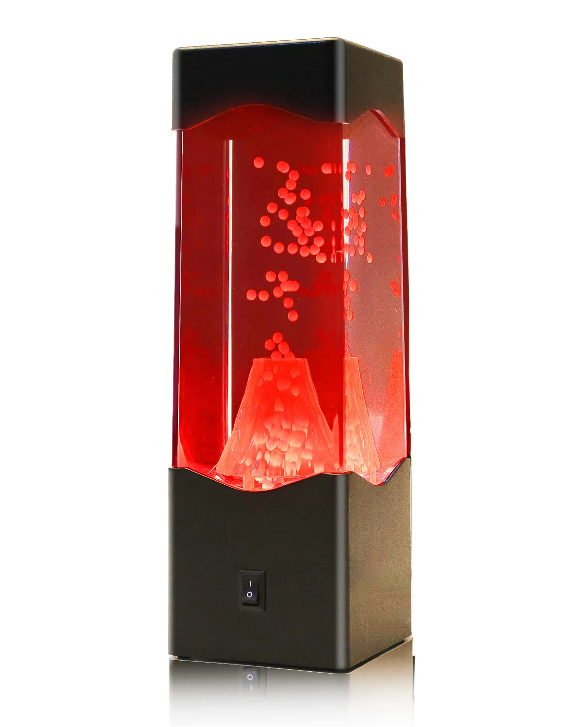 X-AMISA Volcano Lamp for Kids, Volcanic Night Light, USB/Battery ...