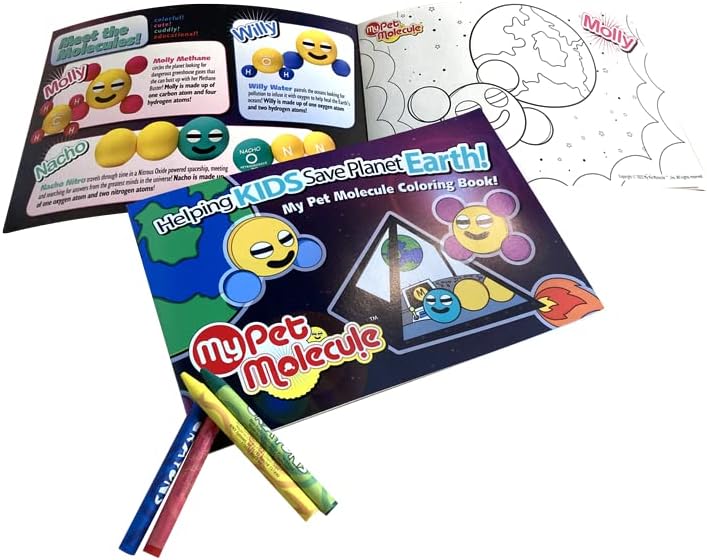 My Pet Molecule Willy Water – Juguete educativo divertido para niños ...