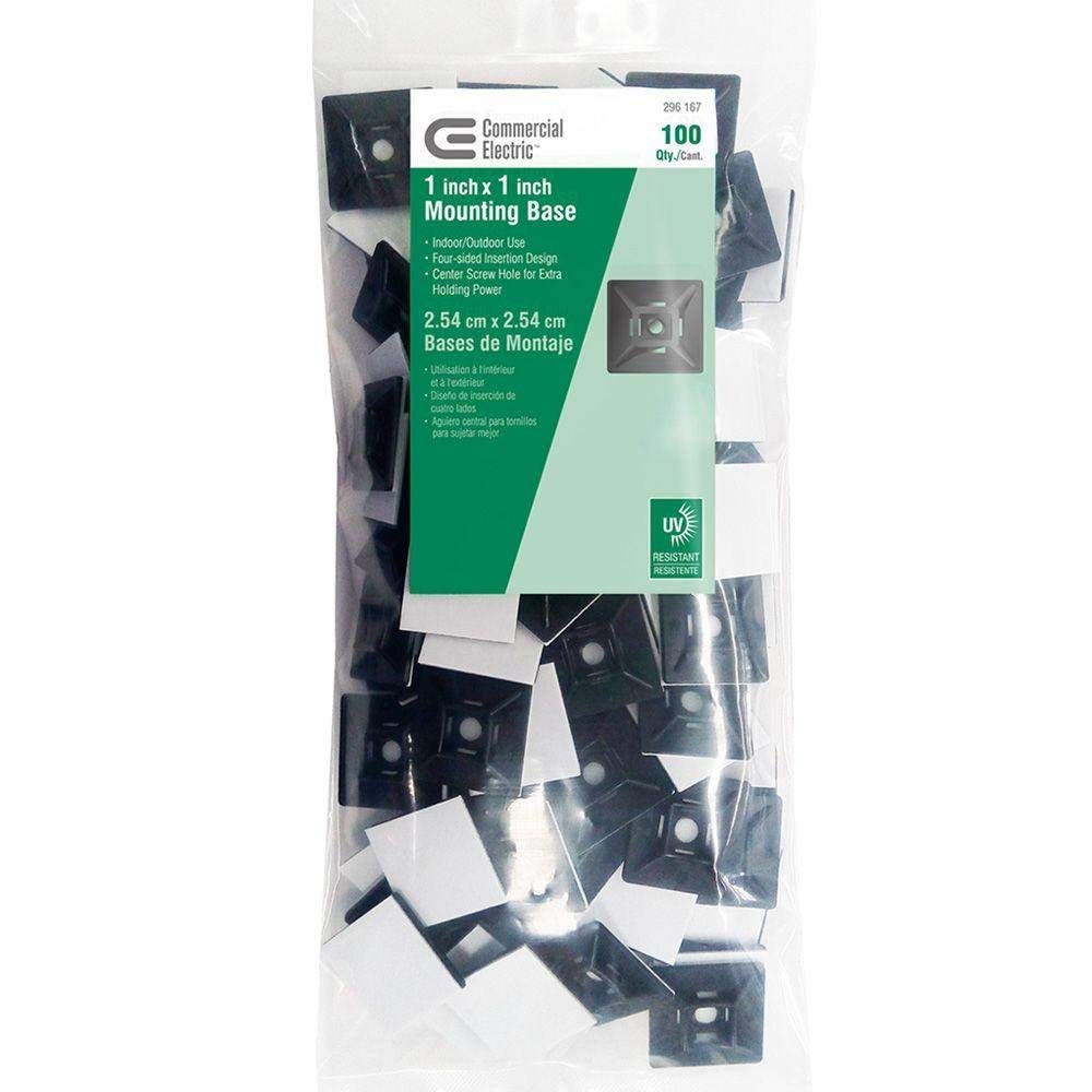 Amazon.com: 1 inch x 1 inch UV Resistant Mounting Base : Electronics