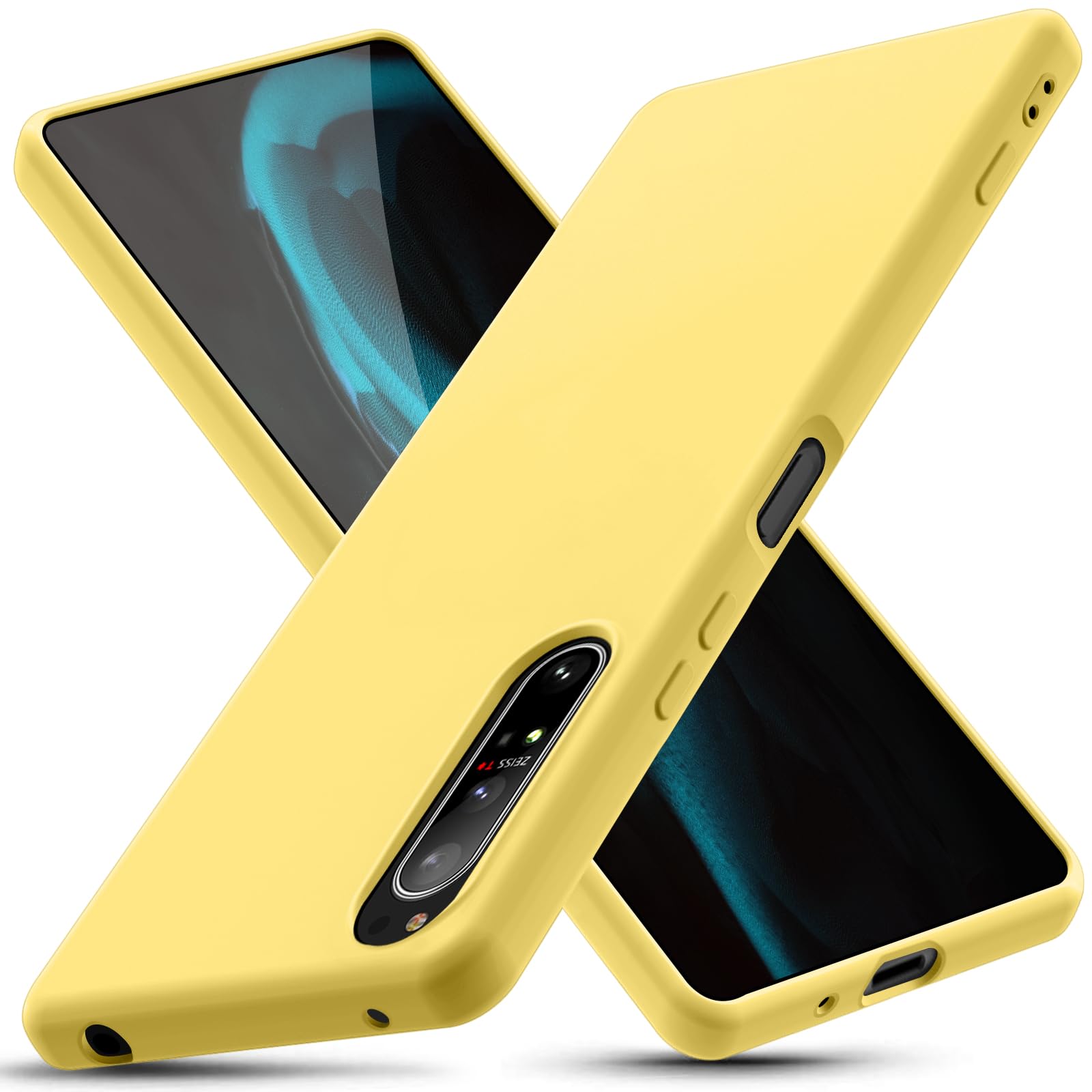 Amazon.co.jp: Xperia 1 II ケース 耐衝撃 薄型 TPU SO-51A SOG01ケース シリコン カメラ保護 軽量 ...