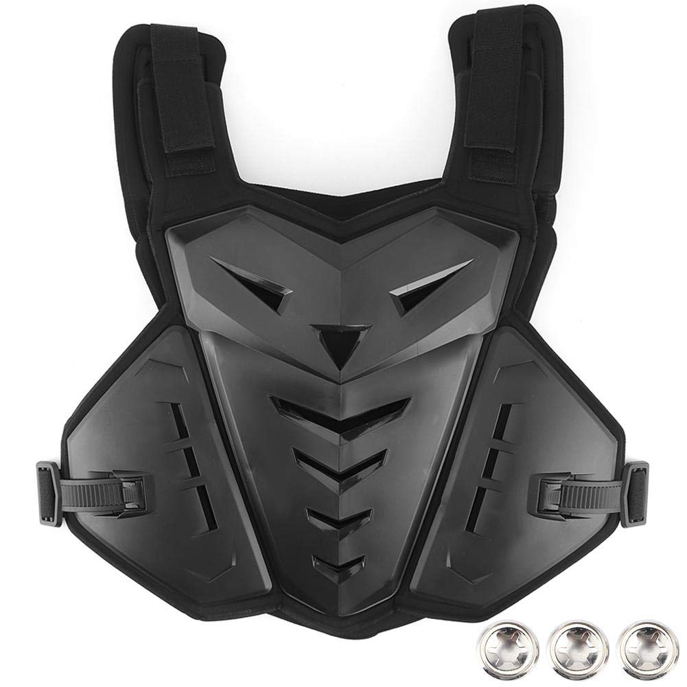 TeamSky Motorcycle Armor Vest Shockproof Chest Back Protection, Riding ...